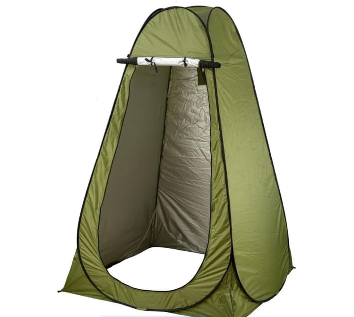 A2Z Outdoor Pop-up Shower Tent Tent - For Outdoor use (Green) | Makro