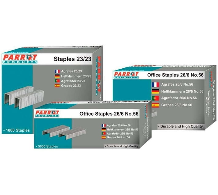 PARROT PRODUCTS Pty(Ltd) DEL013BLK NA Stapler (Pack of 1) | Makro