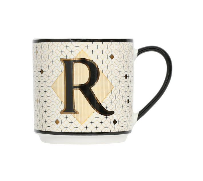 Monogram Mug Letter R | Makro