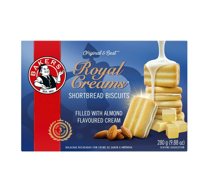 Bakers Royal Creams Original (12 x 280g) | Makro