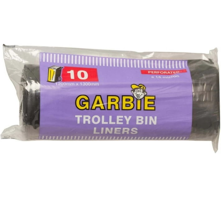 Buy Garbie Trolley Bin Liners Jumbo 1 L Garbage Bag Pack of 10 (10 Bag ...