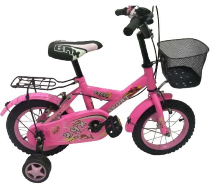 Generic BMX Kids Bike 30cm - Pink 0 inch (Single Speed, Pink) | Makro