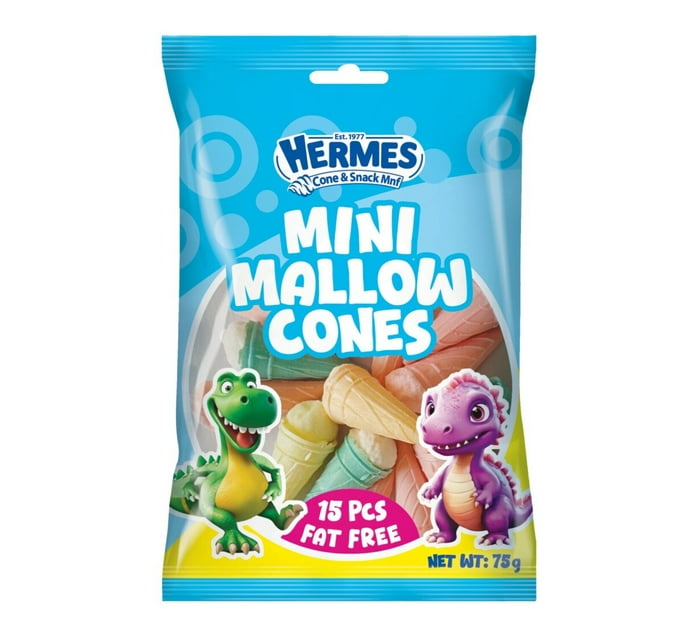 Hermes Mallow Cones (1 x 15's) | Makro