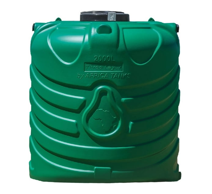 Buy Africa Tanks 1 Vertical Storage Tank Green in Bulk | Makro Business
