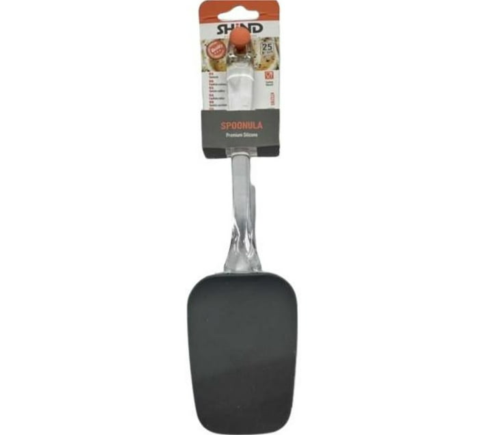 Shind Premium Silicone Spoonula 25cm Silicone Serving Spoon (Pack of 1 ...