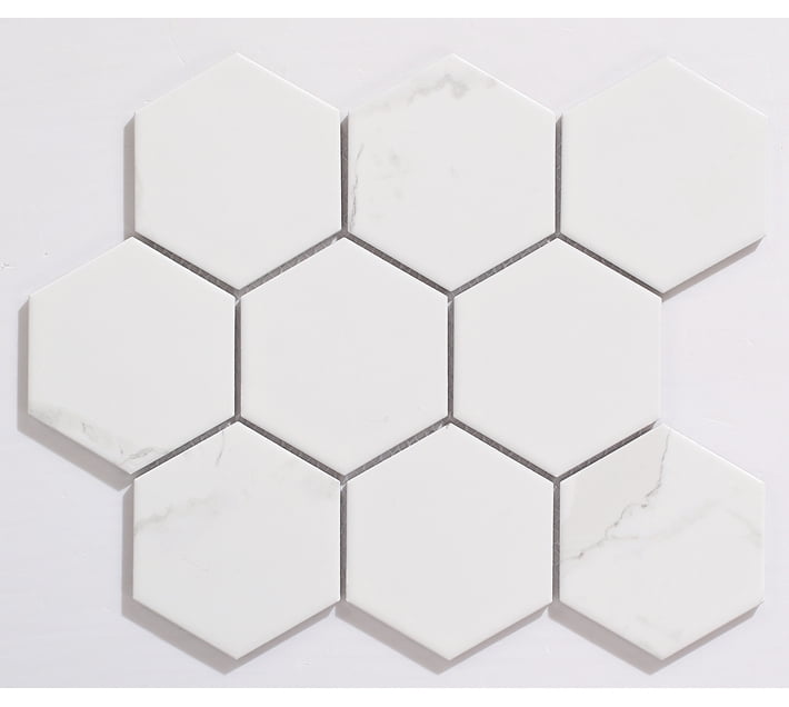 Earthstone 38-MOS-HEXL-CMT Satin Matt Modern (Porcelain Tile) | Makro