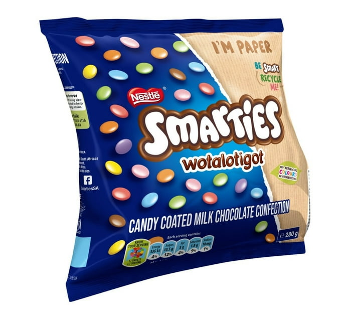 Buy Nestle Smarties Candy Coated Milk Chocolate 280g in Bulk | Makro ...
