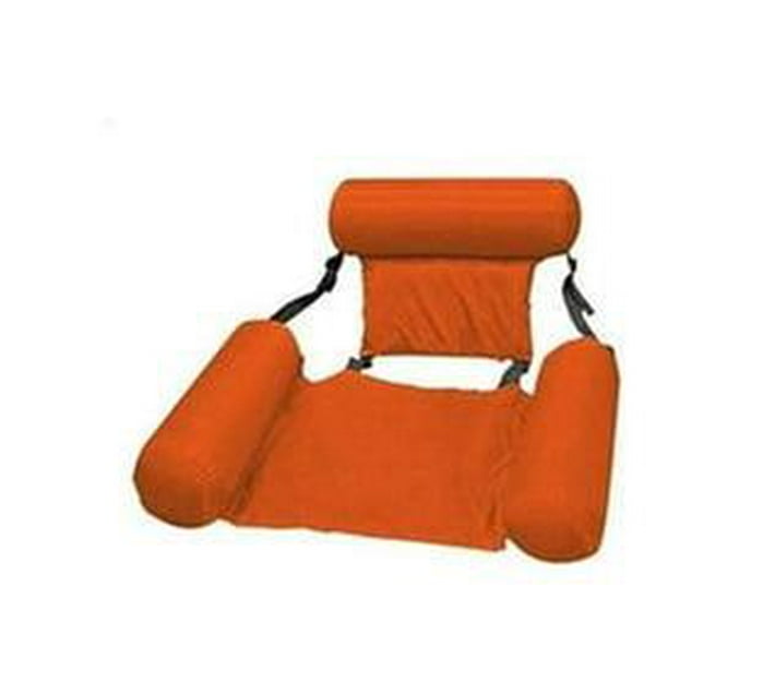 Someone’s in a Makro Swimming Pool Float Chair Orange Mood