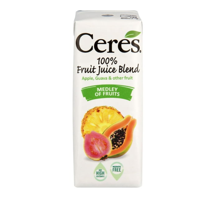Someone’s in a Makro Ceres 6 X 200ml Fruit Juice Mood
