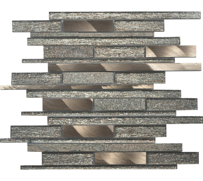 Earthstone 37-MOS-LNR6-CPR Metallic Modern (Decorative Tile) | Makro