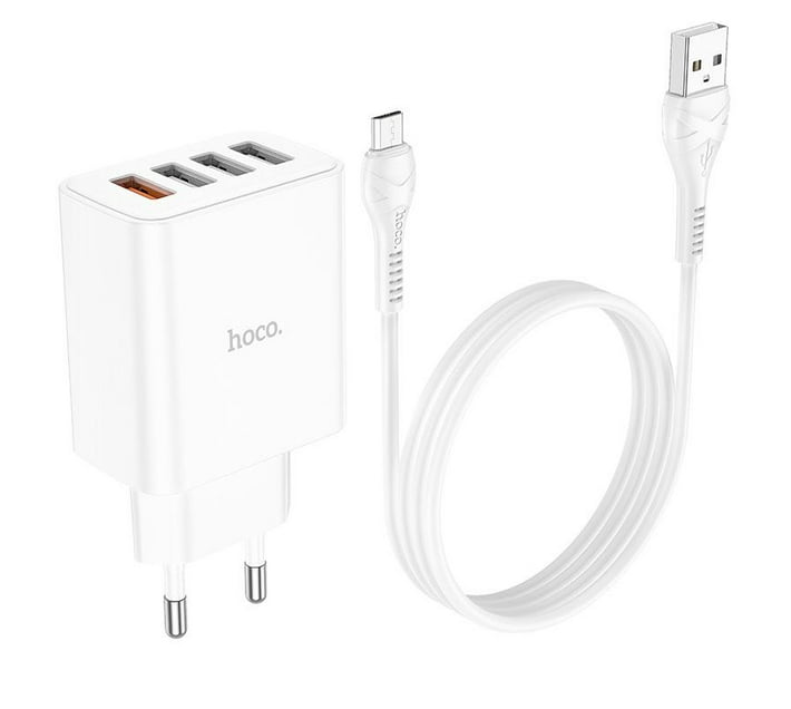 Someone’s in a Makro Fast Micro Charger 28.5Watt 4 USB Port With USB To ...