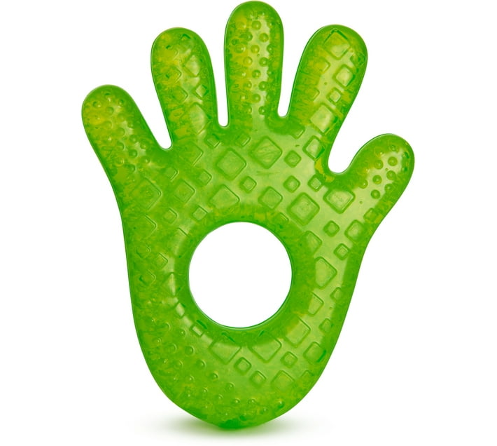 Munchkin Fun Ice Chewy Teether - Hand Teether (Green) | Makro