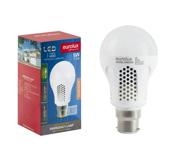 Someone’s in a Makro Eurolux 5 W Rechargeable LED Globe Mood