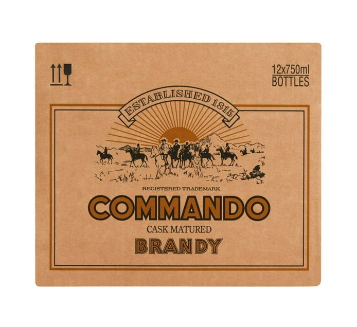 Commando Brandy (12 x 750ml) | Makro