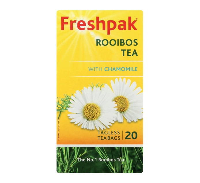 Freshpak Flavoured Rooibos Teabags Chamomile (1 x 20's) | Makro