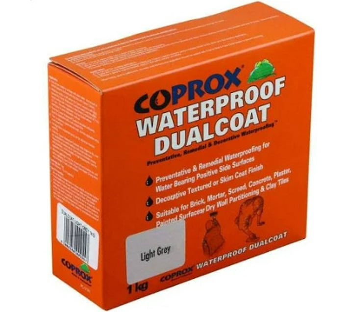 Coprox PLLG-1 Waterproof Dualcoat Light Grey Powder Bag Indoor Contact ...