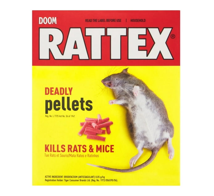Buy Doom Rattex Deadly Pellets 100g in Bulk | Makro Business