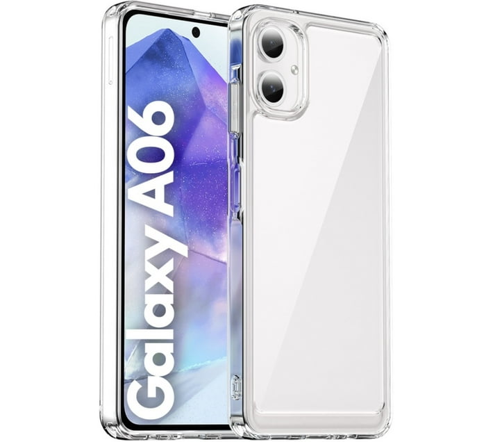 CellTime Candy Clear Case for Galaxy A06 Shockproof - Clear Protective ...