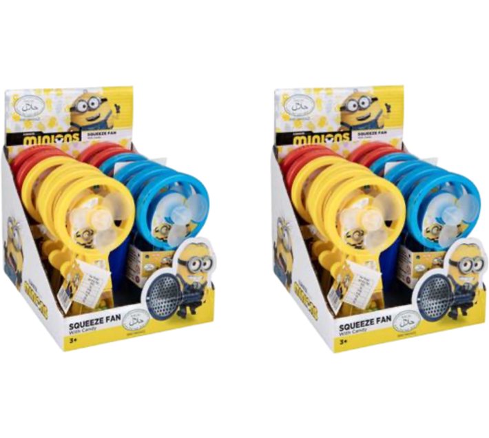General Merchandise Sweet novelty st minions fan 5g (h) Box (24 x 5 g ...