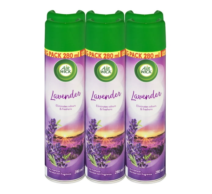 Buy Airwick Air Freshner Lavender (6 x 280ml) in Bulk | Makro Business