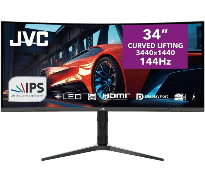 Buy JVC 34 inch Curved Quad HD IPS Panel Monitor (34' Ultrawide IPS ...