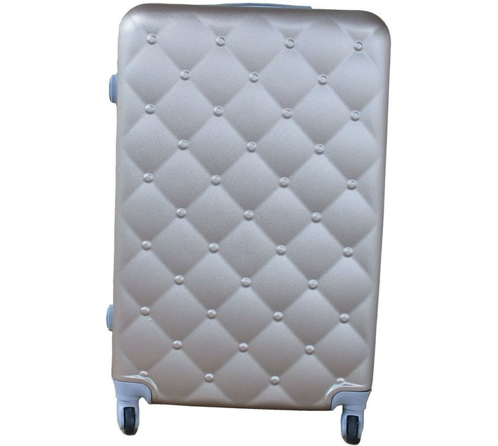 SMTE Mooistar 25 inch Travel Luggage Suitcase Bag - Gold Check-in ...