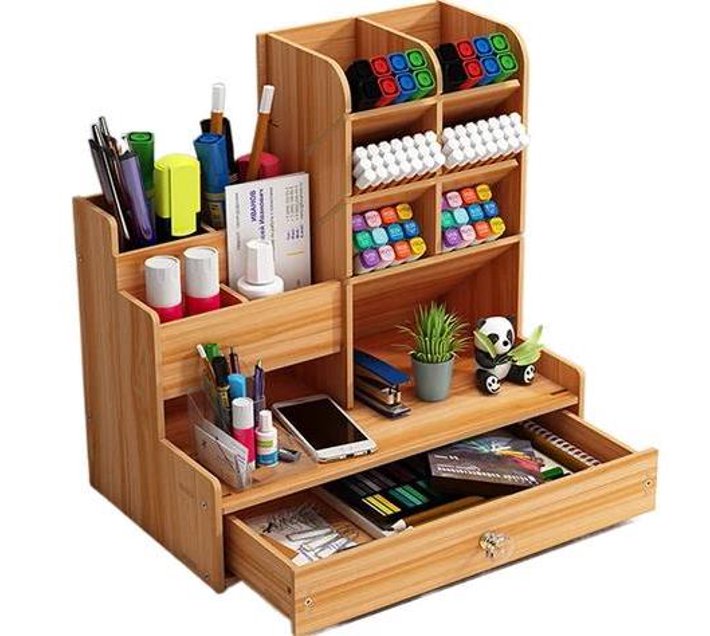Someone’s in a Makro Multi-Function Wooden Desktop Organiser Mood