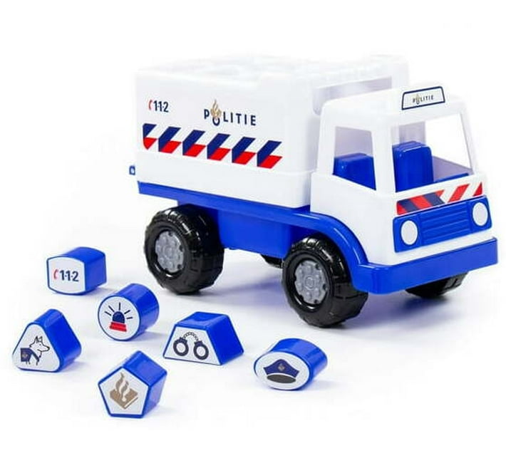 Polesie Shape Sorting Police Truck Role Play Toy () | Makro