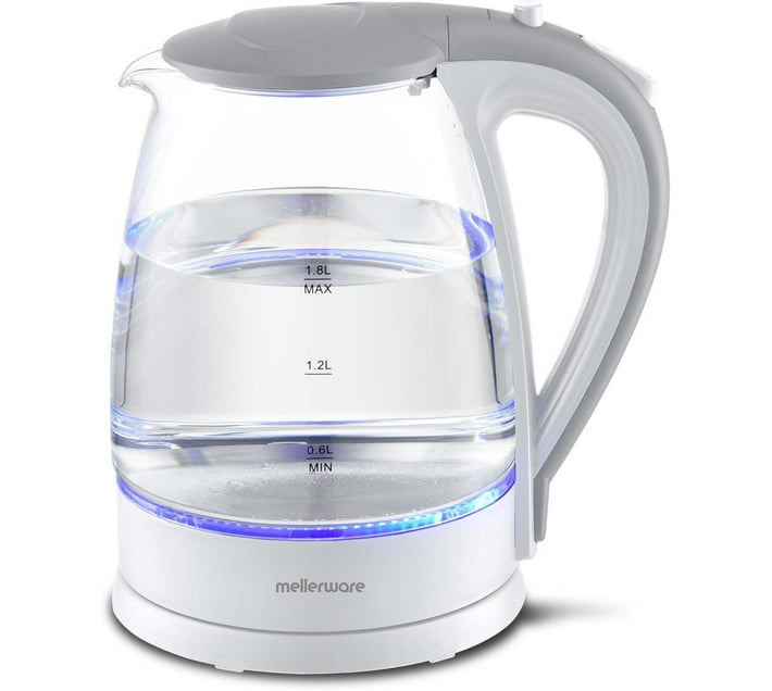 Mellerware 360 Degree Cordless Glass 2200W Cloud Electric Kettle (1.8 L ...
