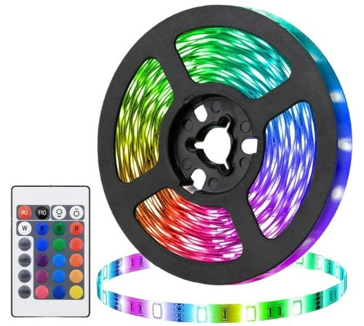 lilhe 5050 RGB LED Strip Light With Remote Control Light Strip | Makro