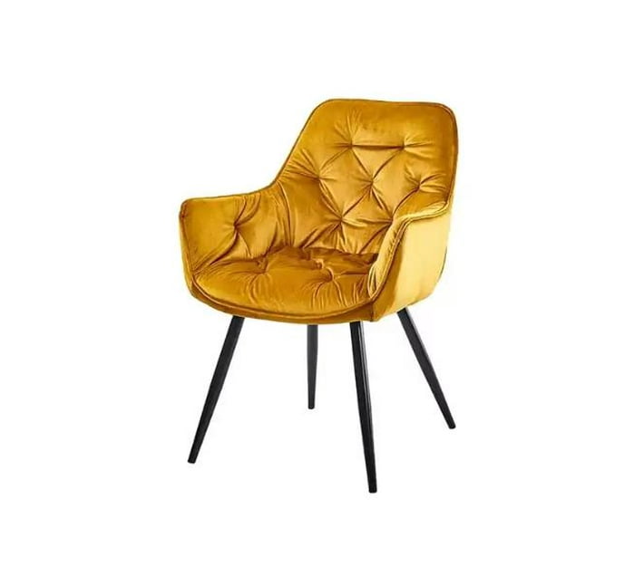 Someone’s in a Makro Kitchen Chair Living Room Chair Fabric Cover Metal ...