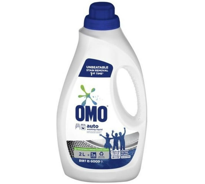 omo Auto Washing Liquid Detergent Fresh Liquid Detergent (1.5 L) | Makro