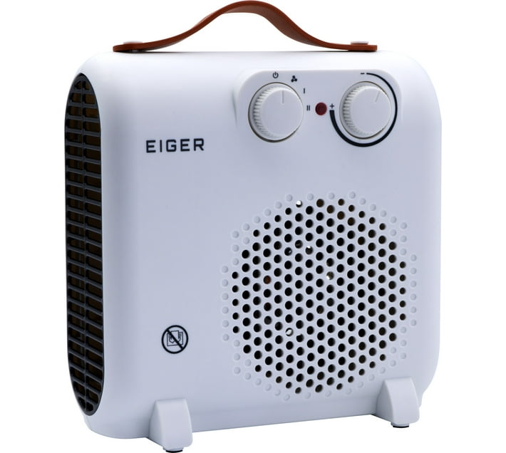 Eiger EG-FH01 Electric Place Heater Suitable for Bedroom (White) | Makro