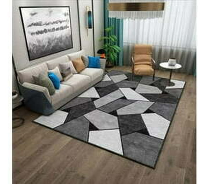 Nu Dekor Multicolour Synthetic Carpet (150 cm, X 200 cm, Rectangle) | Makro