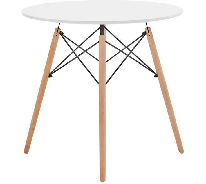 SMTE Heartdeco Modern Mid Century Round Kitchen Dining Side Table ...