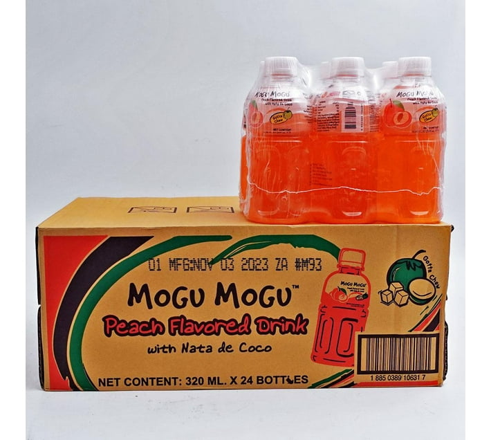 Someone’s in a Makro Mogu Mogu Peach with Nata De Coco 320ml x 24 Mood