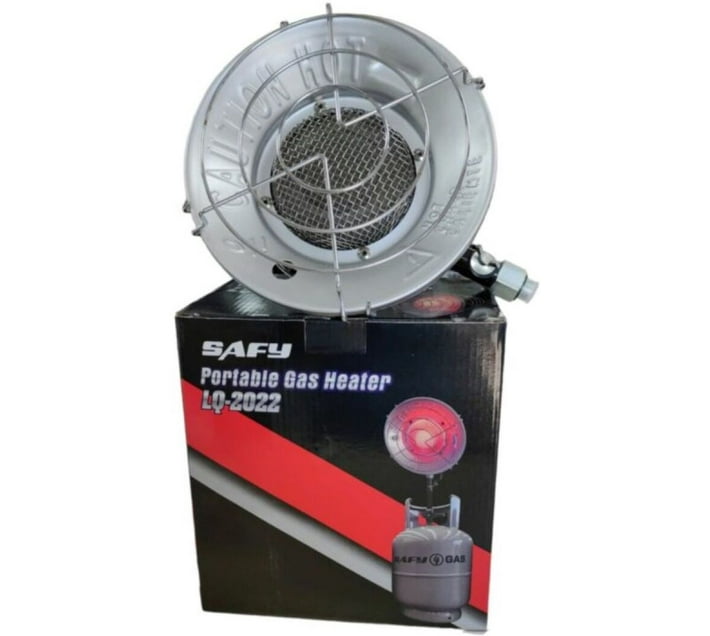 safy LQ2022 Gas Heater Suitable for Home (Silver) | Makro