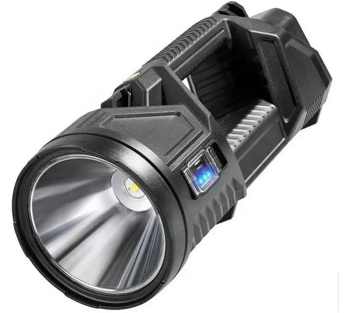 Generic Multifunctional Solar Powered LED Searchlight 8 hr Torch ...