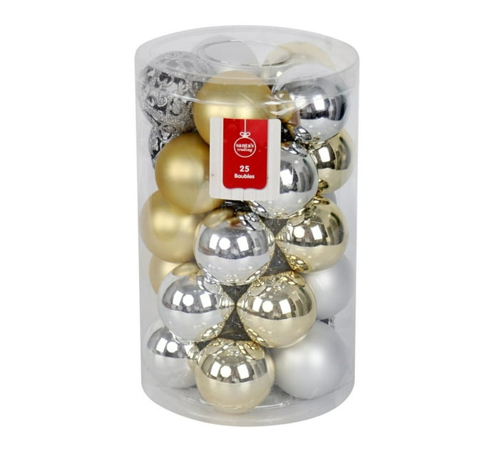 Santa's Trading Christmas Bauble Value Pack | Makro