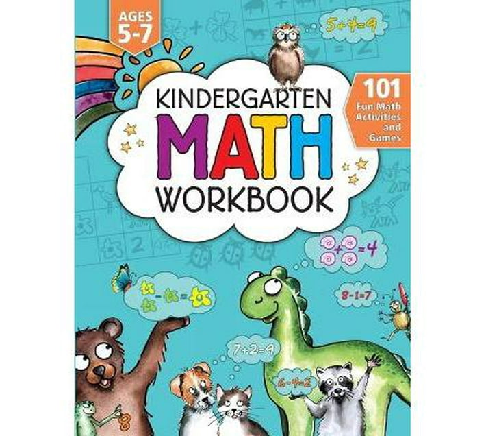 Kindergarten Math Activity Workbook : 101 Fun Math Activities and Games ...