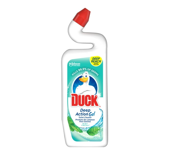Buy Toilet Duck Toilet Cleaner Mint Fresh (12 x 500ml) in Bulk | Makro ...