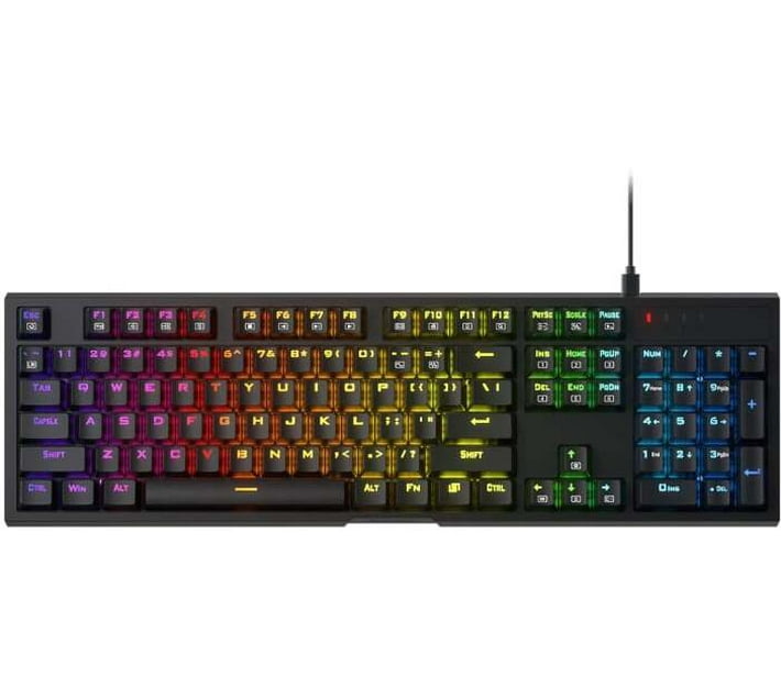 Redragon RD-K670-RGB Wired USB Gaming Keyboard (Black) | Makro