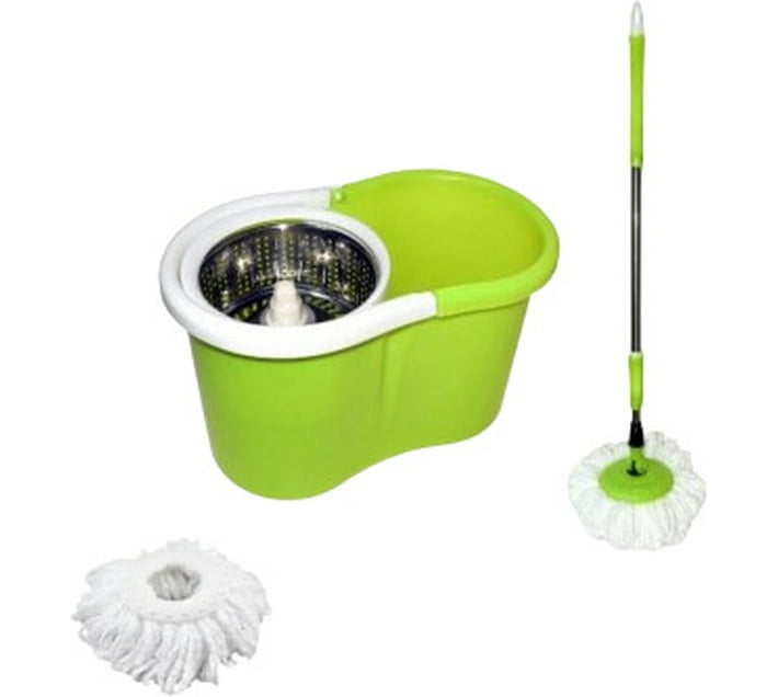 Buy Nu home 360Â° Magic Spin Mop Mop Set (Blue, Purple, Green) in Bulk ...