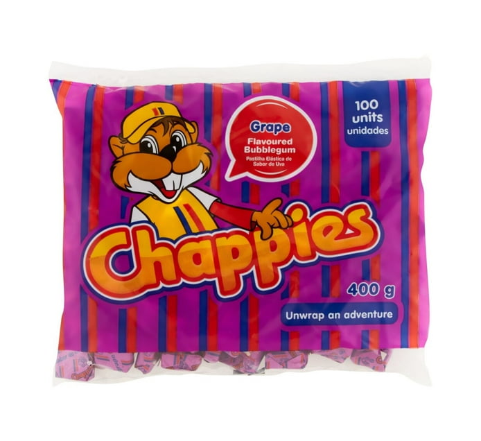 Chappies Bubblegum Grape (1 x 100's) | Makro
