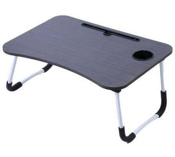 Focus Portable Foldable Laptop Stand Desk - Black Wood Portable Laptop ...