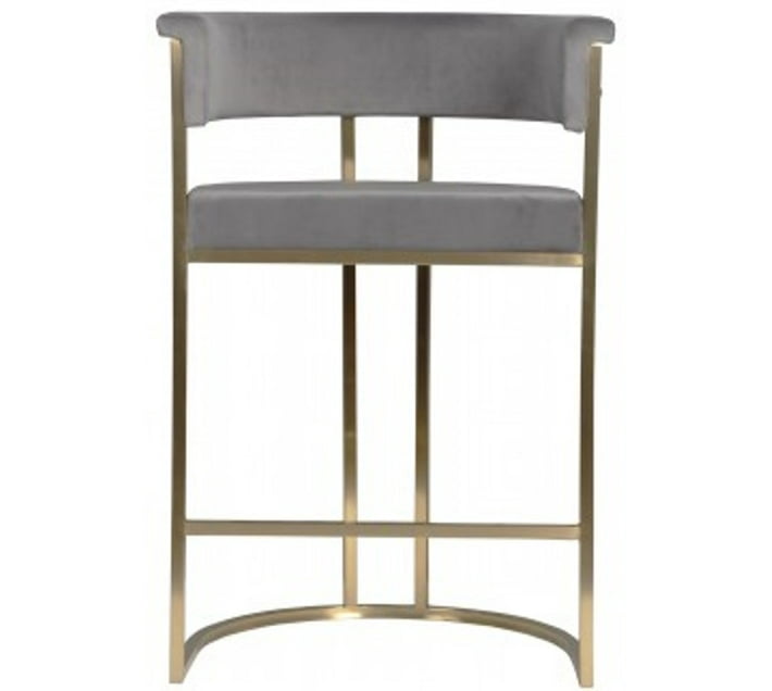 JOST Foam Bar Stool (Finish Colour - Grey, DIY(Do-It-Yourself)) | Makro