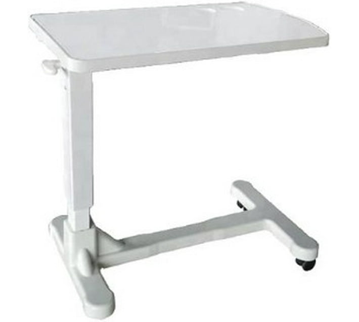 Better Buys Luxury ABS Overbed Adjustable Bedside Table Steel Bedside ...