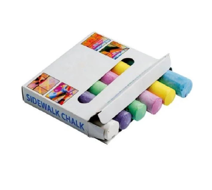 Someone’s in a Makro Mega Side Walk Assorted Chalk 12-Pack Mood
