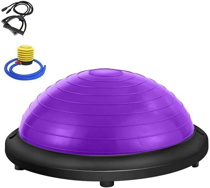 Generic Yoga Balance Ball semicircular Hemisphere Balance Ball Ab ...