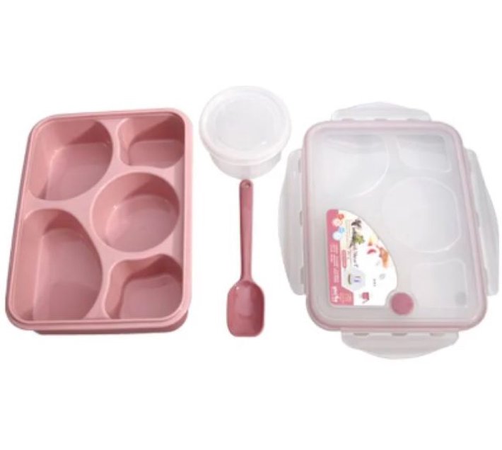 CLICK2BUY 1707 2 Containers Lunch Box (1000 ml) | Makro